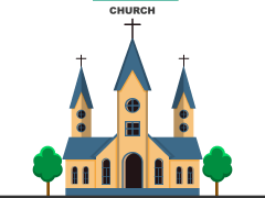 Church Graphics for PowerPoint and Google Slides - PPT Slides
