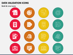 Data Validation Icons for PowerPoint and Google Slides - PPT Slides