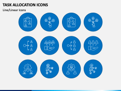Task Allocation Icons for PowerPoint and Google Slides - PPT Slides
