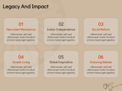Free - Mahatma Gandhi PowerPoint and Google Slides Template - PPT Slides