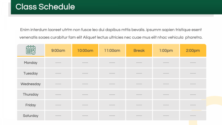 Free - Class Orientation PowerPoint and Google Slides Template - PPT Slides