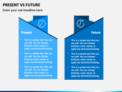Present Vs Future PowerPoint and Google Slides Template - PPT Slides