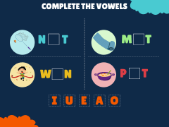 Free - Alphabet Learning PowerPoint Template and Google Slides Theme