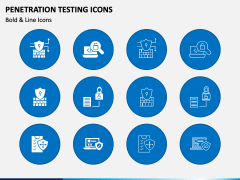 Penetration Testing Icons for PowerPoint and Google Slides - PPT Slides