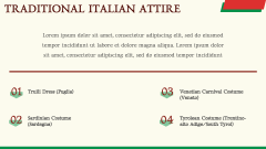 Free - Culture of Italy PowerPoint and Google Slides Template - PPT Slides