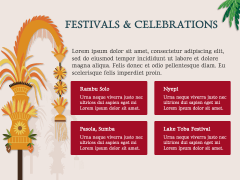 Free - Indonesia Culture Presentation for PowerPoint and Google Slides