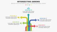 Intersecting Arrows for PowerPoint and Google Slides - PPT Slides