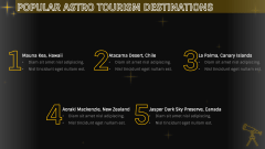 Astro Tourism PowerPoint and Google Slides Template - PPT Slides