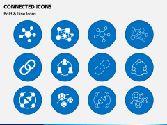 Connected Icons for PowerPoint and Google Slides - PPT Slides