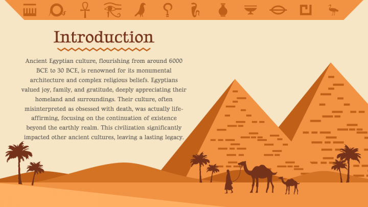 Free - Egypt Culture PowerPoint and Google Slides Template - PPT Slides