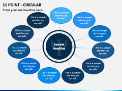 11 Point - Circular PowerPoint Presentation Slides - PPT Template