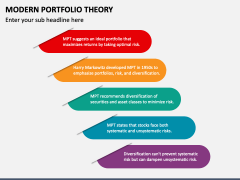 Modern Portfolio Theory PowerPoint and Google Slides Template - PPT Slides