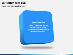 Definition Text Box for PowerPoint and Google Slides - PPT Slides