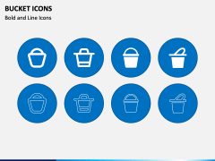 Bucket Icons for PowerPoint and Google Slides - PPT Slides