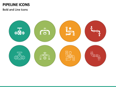 Pipeline Icons for PowerPoint and Google Slides - PPT Slides