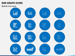 Bar Graph Icons for PowerPoint and Google Slides - PPT Slides