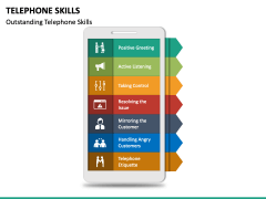 Telephone Skills PowerPoint and Google Slides Template - PPT Slides
