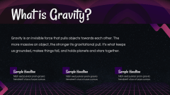 Free - All About Gravity Presentation for PowerPoint and Google Slides ...