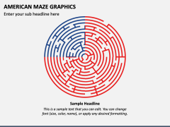American Maze Graphics for PowerPoint and Google Slides - PPT Slides