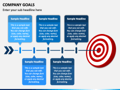 Company Goals PowerPoint and Google Slides Template - PPT Slides