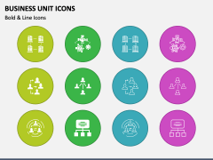 Business Unit Icons for PowerPoint and Google Slides - PPT Slides