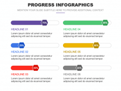 Progress Infographics for PowerPoint and Google Slides - PPT Slides