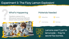 Free - Science Experiments for Kids PowerPoint and Google Slides ...
