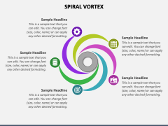 Spiral Vortex PowerPoint and Google Slides Template - PPT Slides