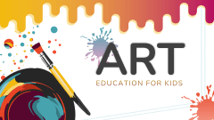 Free - Art Education for Kids PowerPoint and Google Slides Template ...