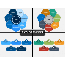 CRM Building Blocks PowerPoint Template - PPT Slides | SketchBubble