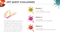 Free - Art Education for Kids PowerPoint and Google Slides Template ...