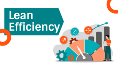 Lean Efficiency PowerPoint and Google Slides Template - PPT Slides