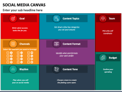 Social Media Canvas PowerPoint and Google Slides Template - PPT Slides