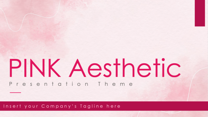 Pink Aesthetic Presentation Theme for PowerPoint and Google Slides ...