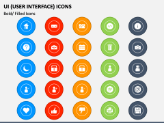 UI (User Interface) Icons for PowerPoint and Google Slides - PPT Slides