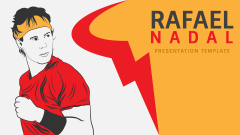 Free - Rafael Nadal PowerPoint and Google Slides Template - PPT Slides