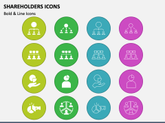 Shareholders Icons for PowerPoint and Google Slides - PPT Slides