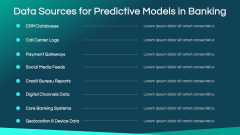 Predictive Analytics in Banking PowerPoint and Google Slides Template - PPT Slides