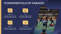 Free - Kabaddi Theme for PowerPoint and Google Slides - PPT Slides