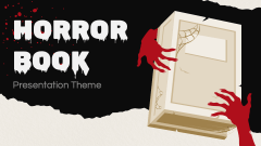 Free - Horror Book Theme for PowerPoint and Google Slides - PPT Slides