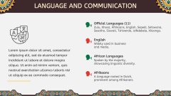 Free - South African Culture PowerPoint and Google Slides Template ...