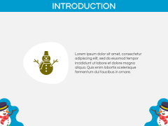 Free - Snowman Burning Day PowerPoint Template and Google Slides Theme
