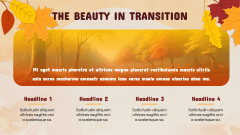 Free - Autumn Theme for PowerPoint and Google Slides - PPT Slides
