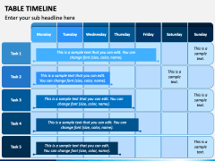 Table Timeline PowerPoint and Google Slides Template - PPT Slides