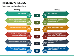 Thinking Vs Feeling PowerPoint and Google Slides Template - PPT Slides