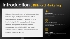 Billboard Marketing PowerPoint and Google Slides Template - PPT Slides