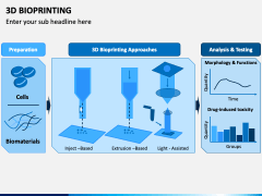 3D Bioprinting PowerPoint and Google Slides Template - PPT Slides