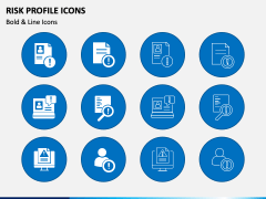Risk Profile Icons for PowerPoint and Google Slides - PPT Slides