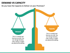 Demand Vs Capacity PowerPoint and Google Slides Template - PPT Slides