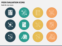 Peer Evaluation Icons for PowerPoint and Google Slides - PPT Slides